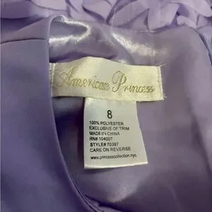 American Princess | Dresses | American Princess Lavender Petal Ruffle ...